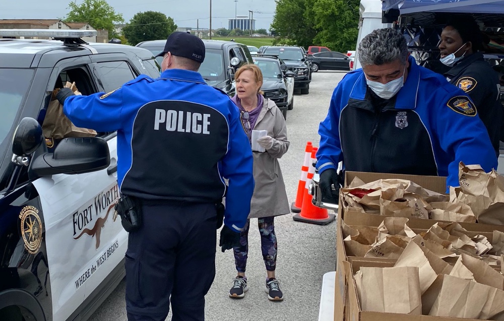 TCU Alumnus Supports Police Officers and Local Restaurants, Gives Back ...