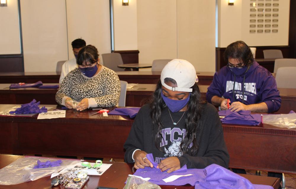 2020 TCU Day of Service Participants Gave Back in Person and Online