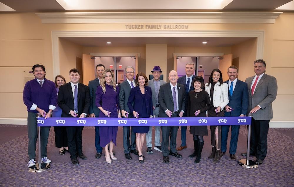 TCU Honors Tucker Family Legacy with Named Ballroom