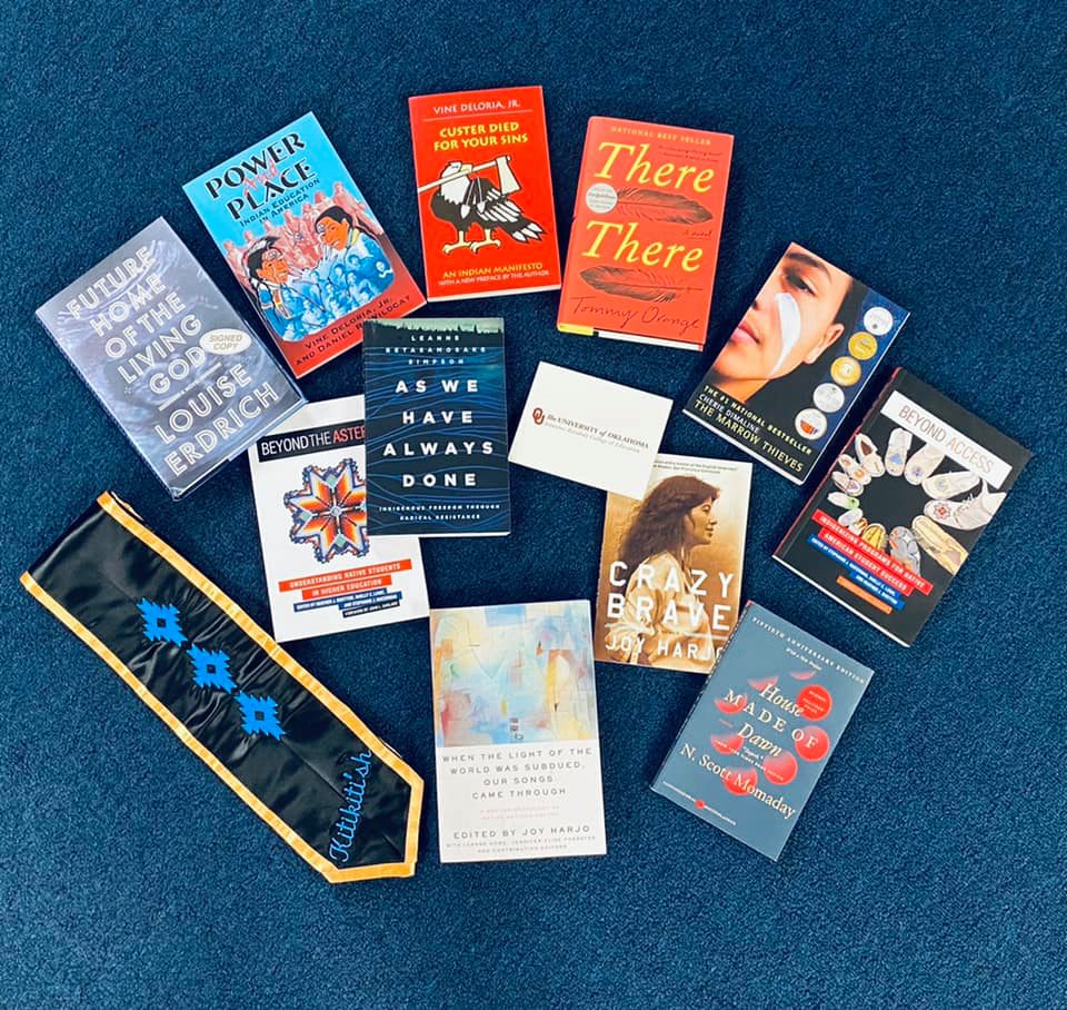 TCU Community Boosts Book Drive for New Indigenous Library