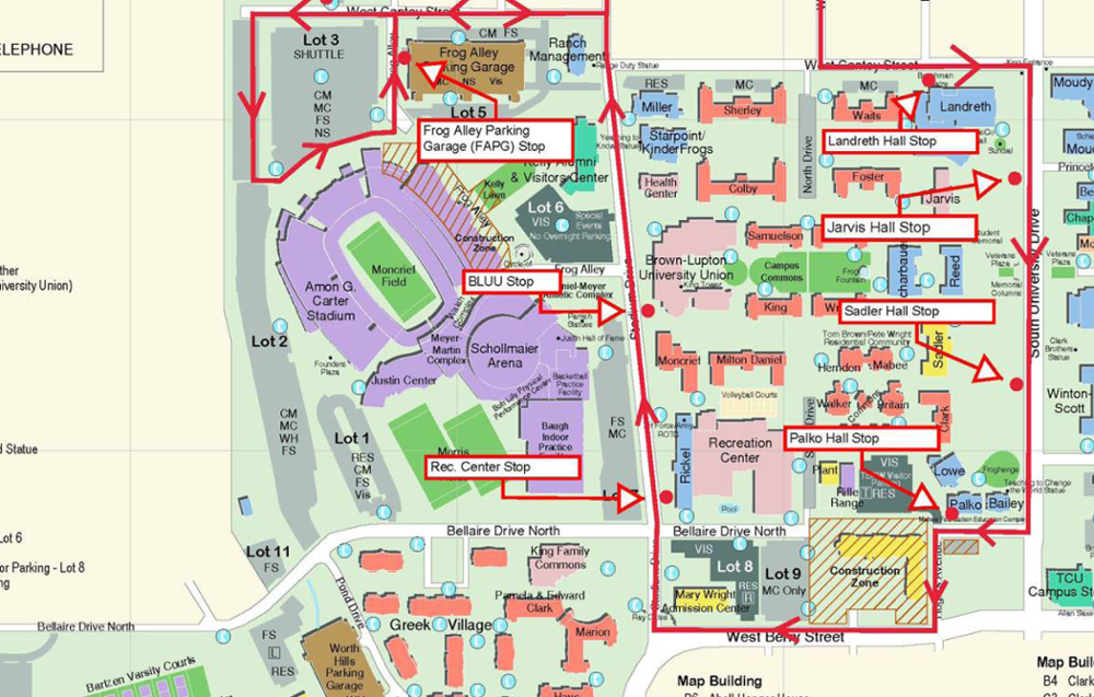 New Campus Shuttle Service to Provide Real-Time Bus Tracking App