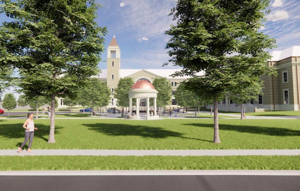 TCU Adds New ‘Lovely Outdoor Gathering Spot’